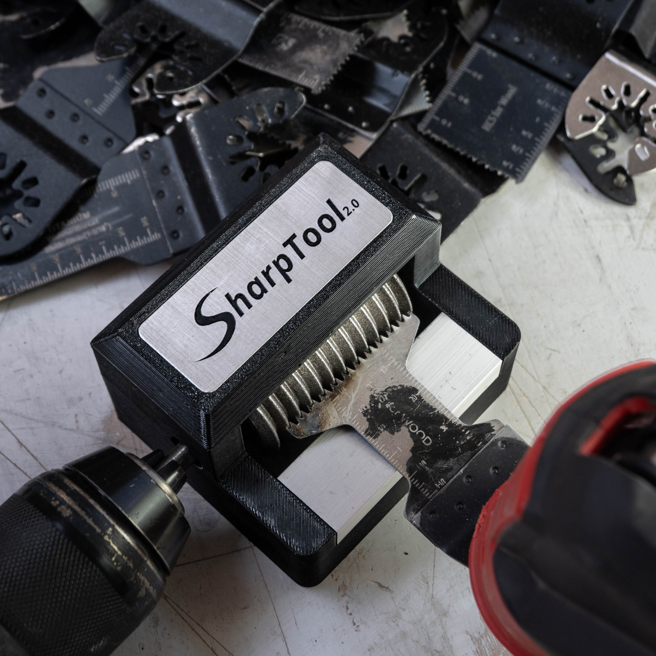 SharpTools | SharpTool 2.0 | Multitool Oscillerende zaagbladen slijper ...